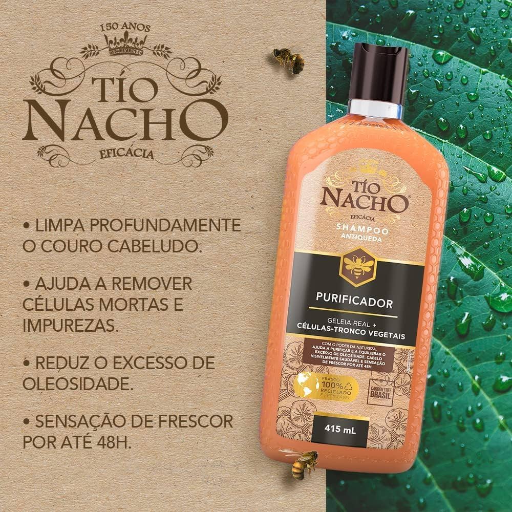 Shampoo Tio Natio Purificador - Drogarias Campeã