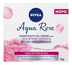 Creme Facial Nivea Gel Rose 50G - Drogarias Campeã