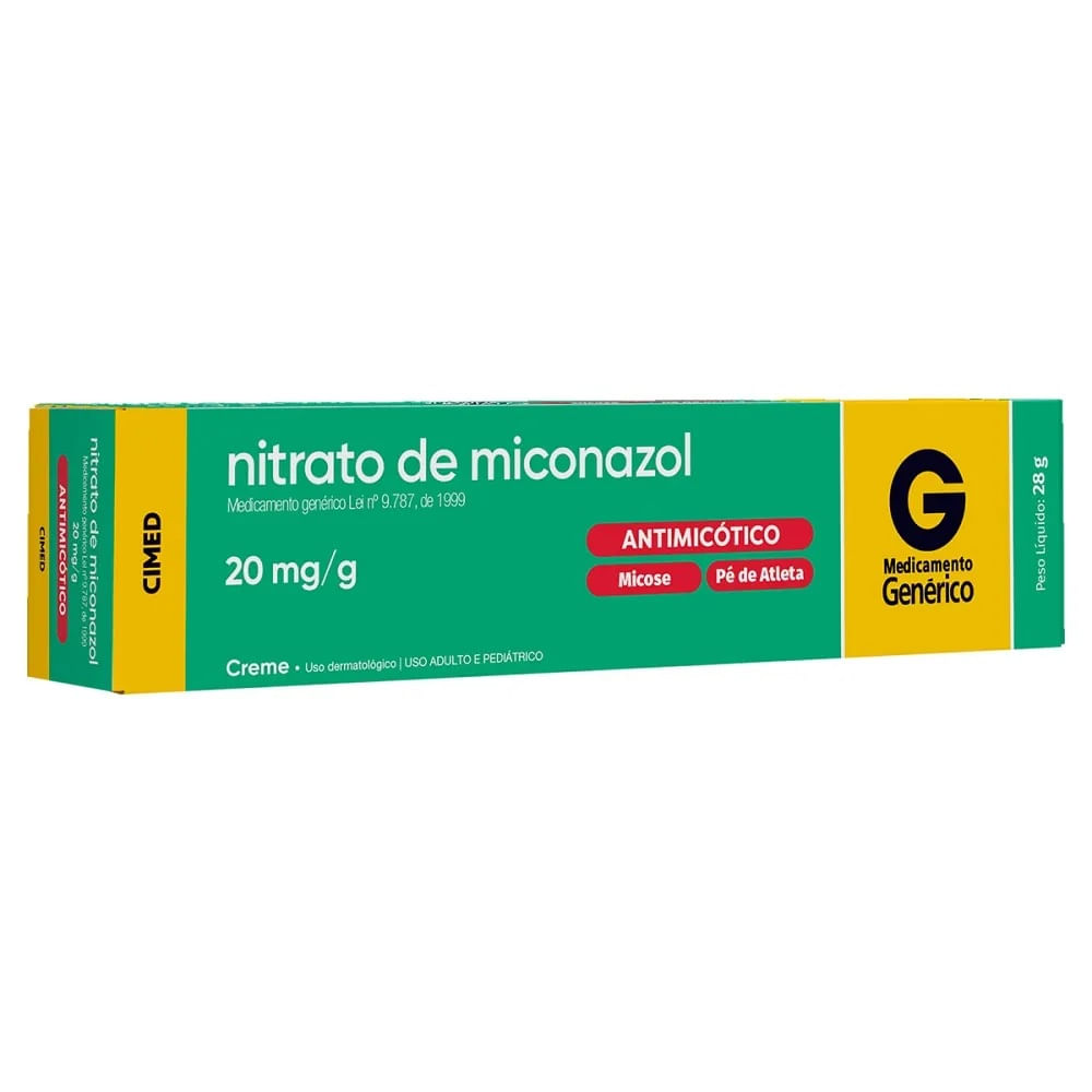 NIT MICONAZOL CR 28G CIMED - Drogarias Campeã
