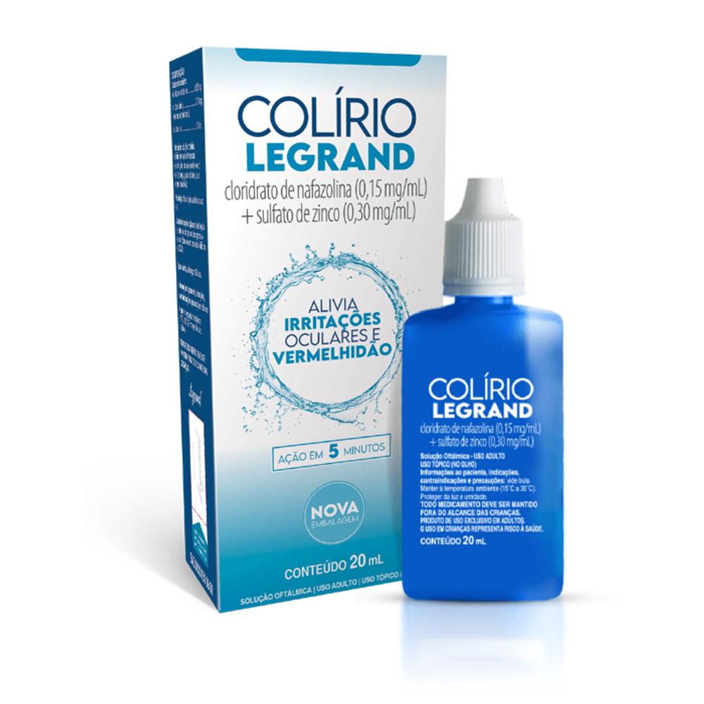 Colirio 20ML Legrand - Drogarias Campeã