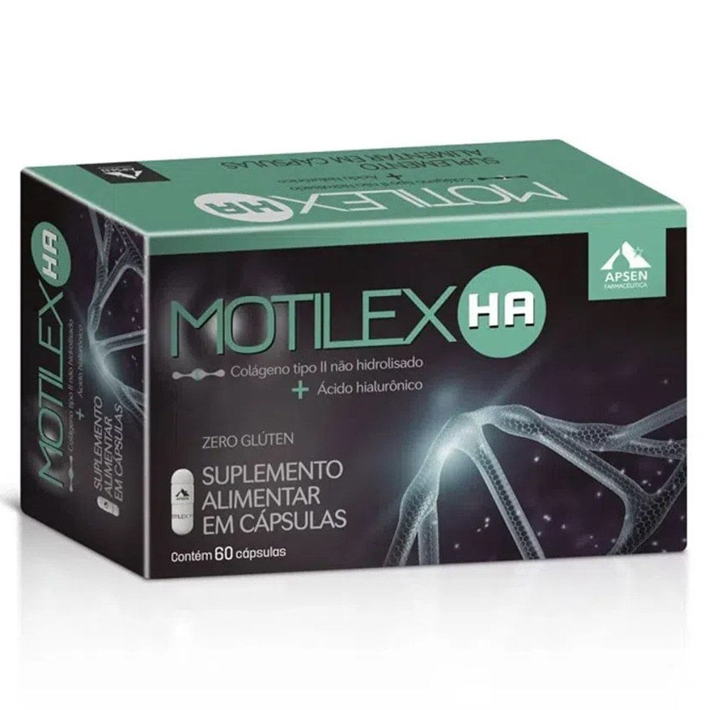 Motilex HA 60 cápsulas Suplemento Alimentar - Drogarias Campeã
