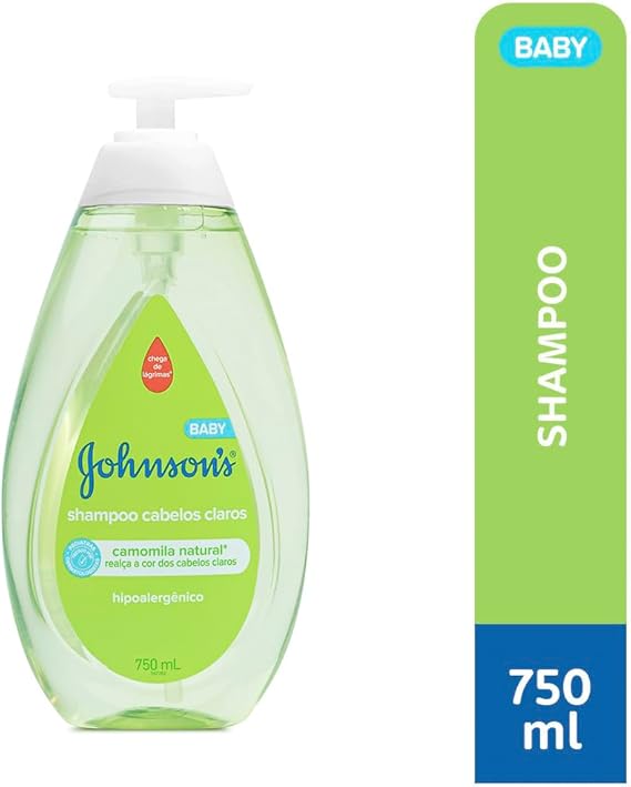 Shampoo Johnsons Baby Cabelos Claros 750ml - Drogarias Campeã