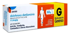 Diclofenaco Dietilamonio 11,6 Mg/G Gel 60G Pharlab - Drogarias Campeã