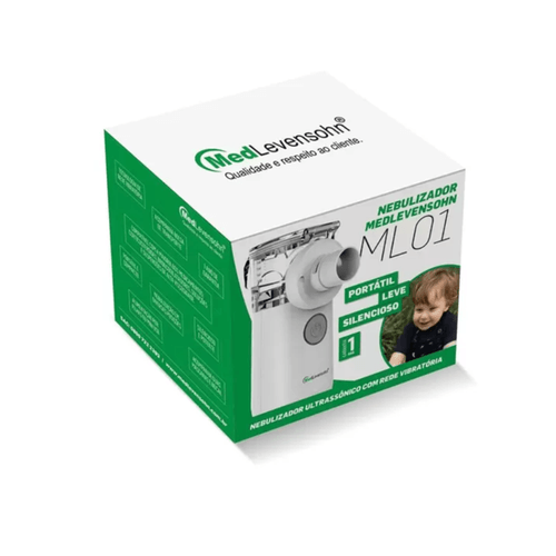 Inalador E Nebulizador Portatil Medlevensohn R:ml01 - Drogarias Campeã